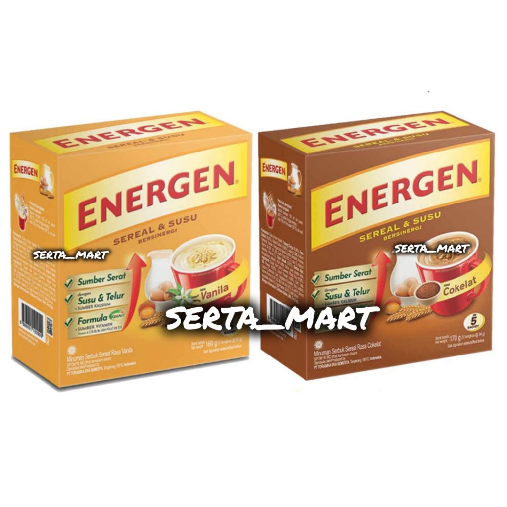 Jual Energen Box 5's All Variant - Minuman Susu dan Sereal | Shopee ...