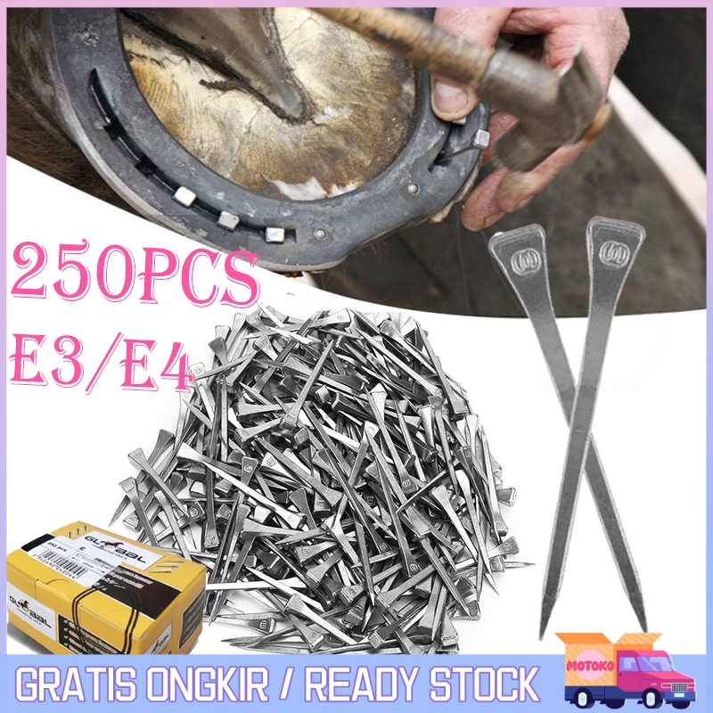 Jual E3/E4 Paku Ladam Paku Kuda Paku Sepatu Tapal Kuda 250Pcs Paku ...