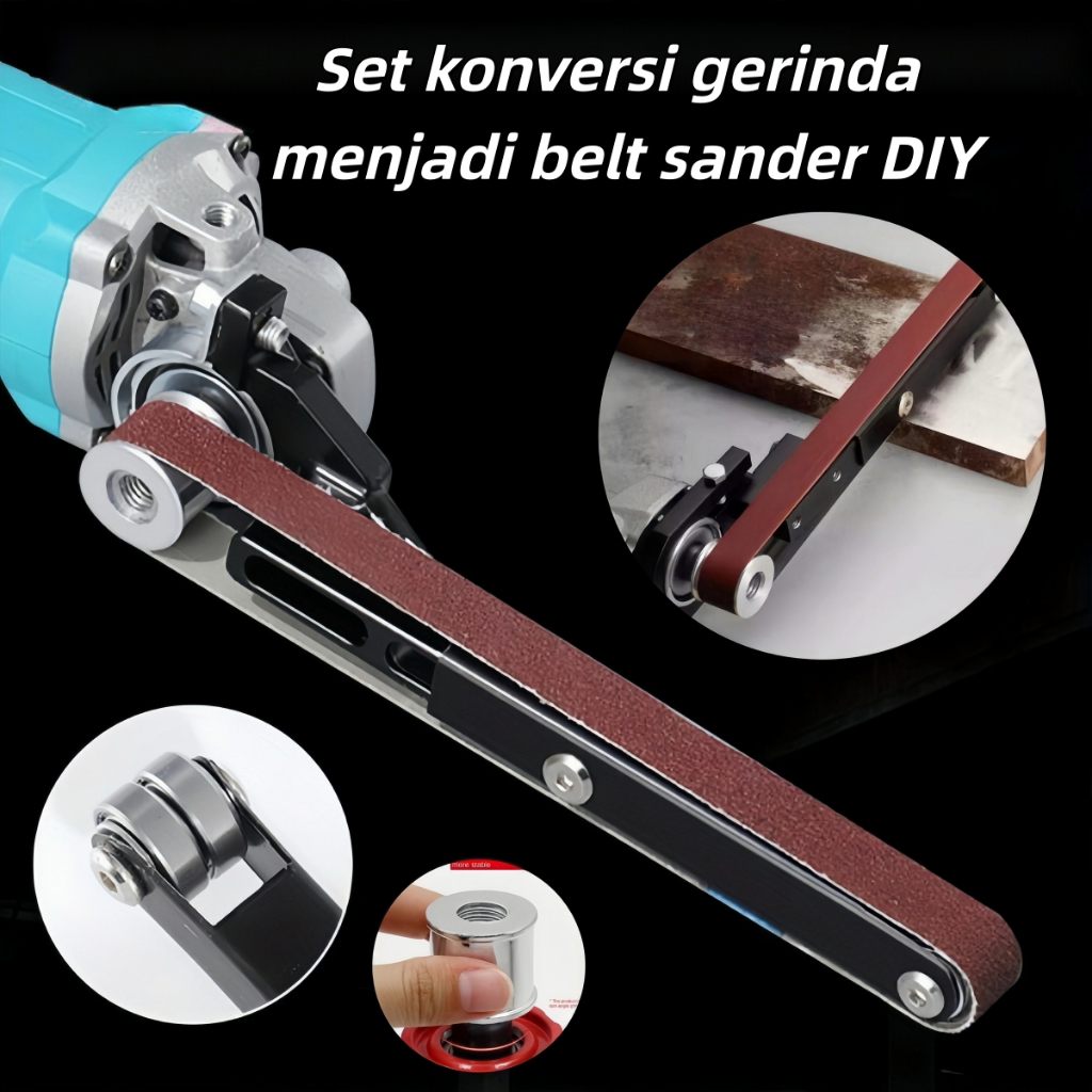 Jual Bracket Belt Sander untuk Gerinda Alat Amplas Sabuk DIY Adjustable ...