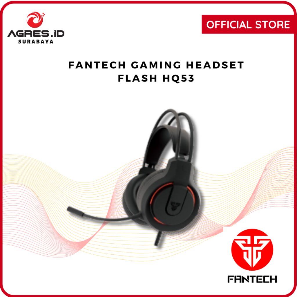 Jual FANTECH GAMING HEADSET FLASH HQ53 | Shopee Indonesia