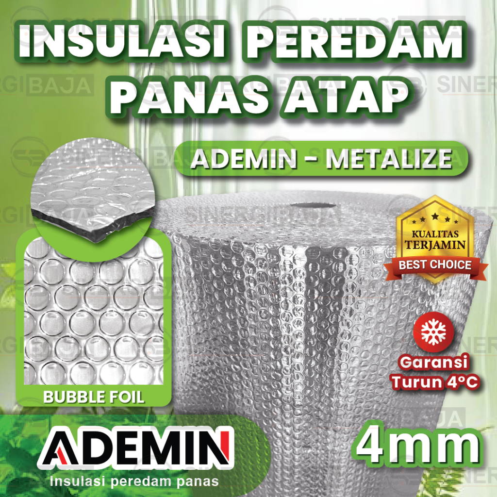 Jual LUAR KOTA Aluminium Foil Bubble | Insulasi Atap | Peredam Panas ...