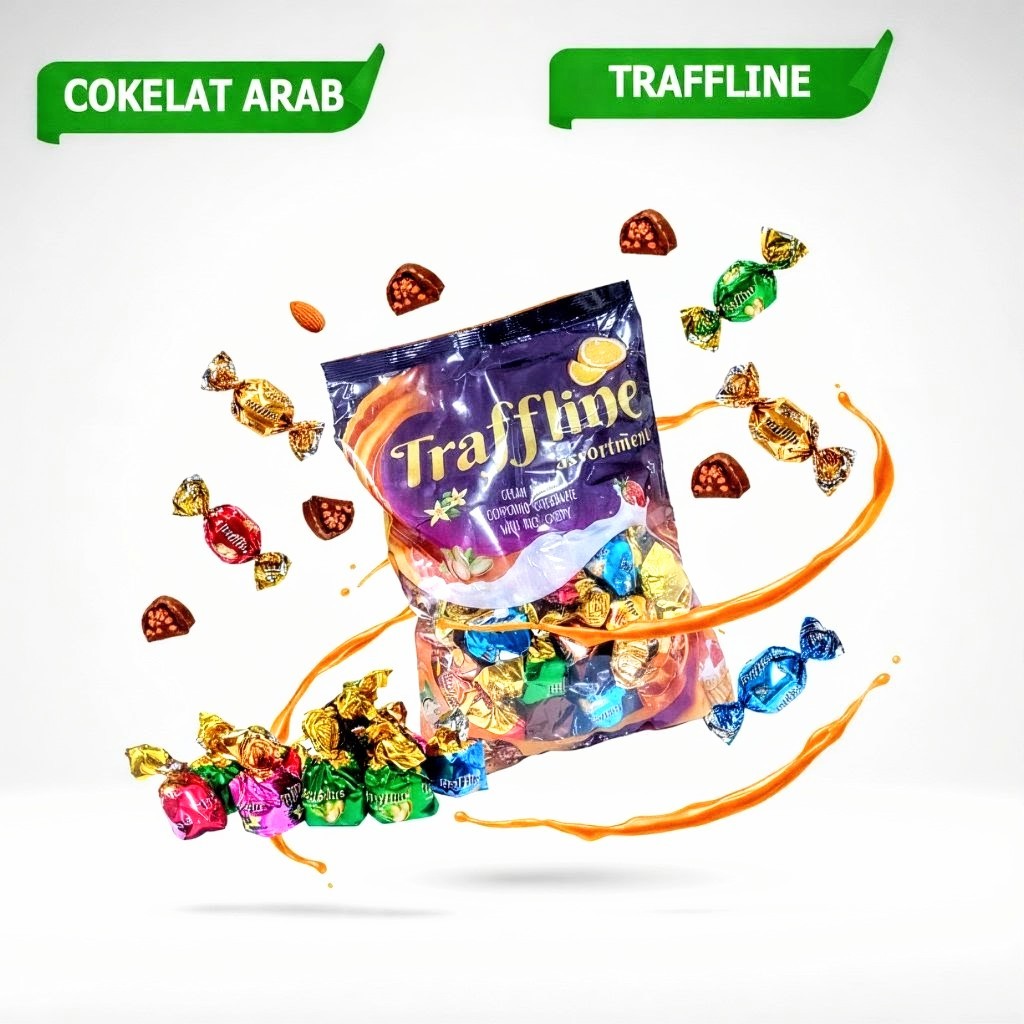 Jual Coklat Turki Traffline 1 kg - Cokelat Turkey Arab / Chocolate ...