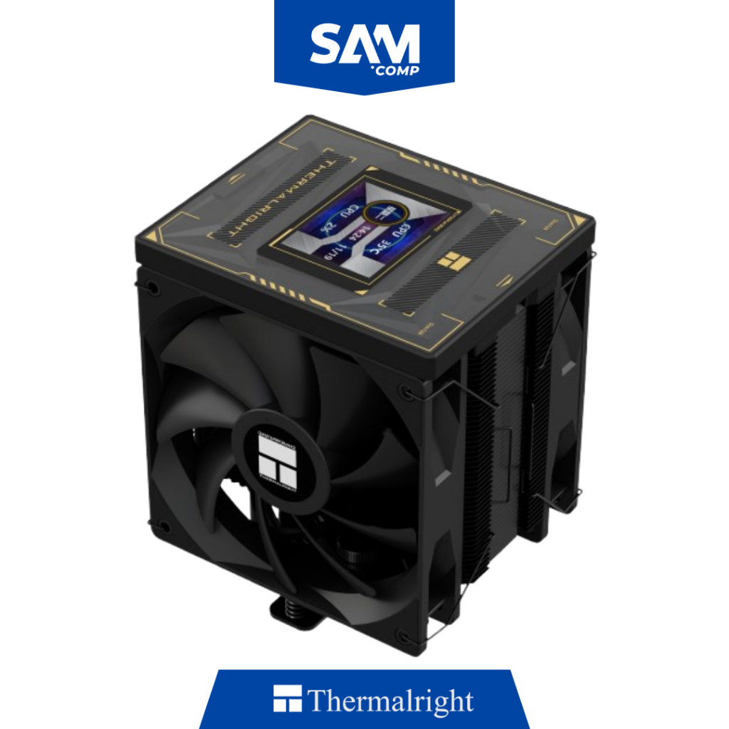 Jual THERMALRIGHT Burst Assassin 120 VISION BLACK w/ LCD Display CPU ...