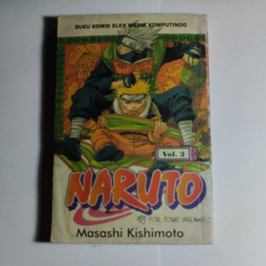 Jual BUKU KOMIK NARUTO VOL. 3 | Shopee Indonesia