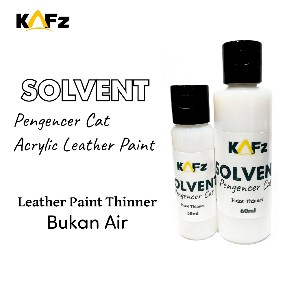 Jual Pengencer Cat Leather Paint KAFz Paint Thinner Pengencer Cat Kulit ...