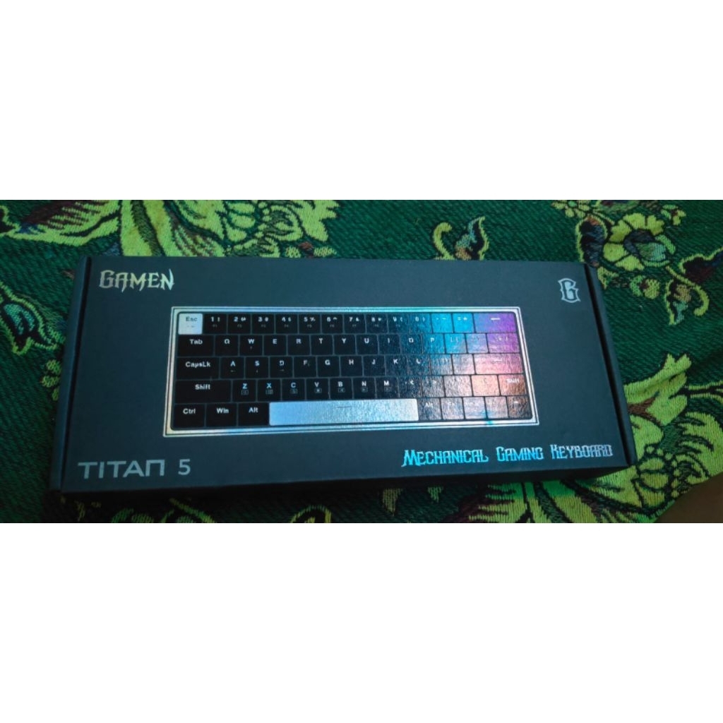 Jual keyboard Gamen Titan 5 Basic RGB | Shopee Indonesia