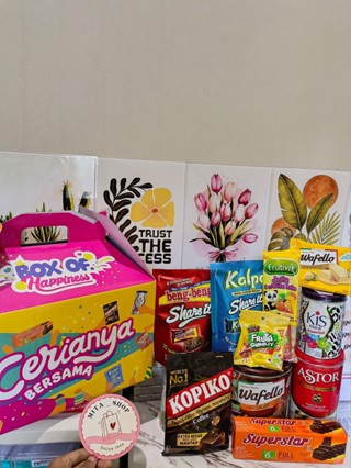 Jual Hampers Mayora 2026 | BOX OF HAPINESS MAYORA |Hampers Lebaran 2026 ...