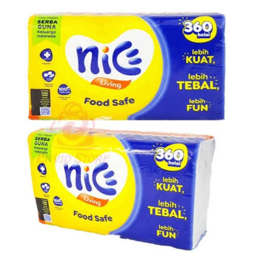 Jual Tisu Wajah dan Sebaguna Nice 360 helai isi 60 box | Shopee Indonesia