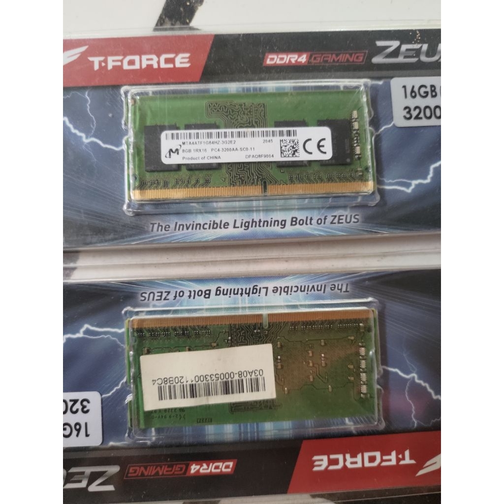 Jual RAM LAPTOP MICRON DDR4 3200MHZ 8GBx2(16GB) | Shopee Indonesia