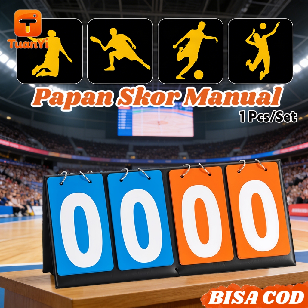 Jual Papan Skor Voli & Badminton yang Awet | Score Board Praktis untuk ...
