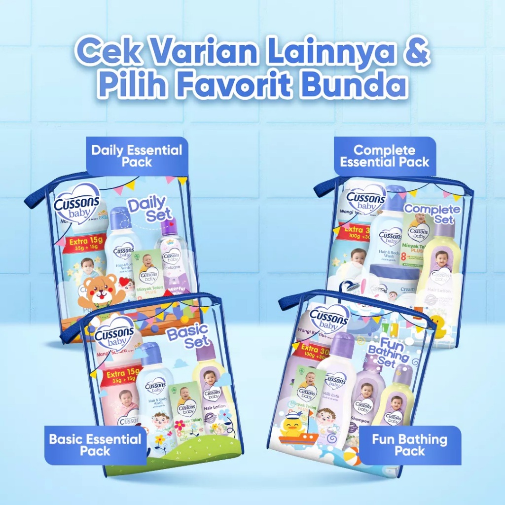 Jual CUSSONS DAILY ESSENTIAL PACK | Shopee Indonesia