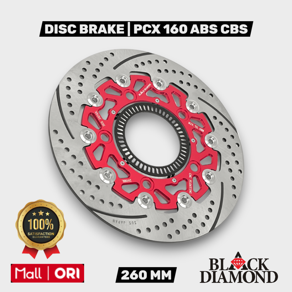 Jual Black Diamond - Front Disc Brake 260 for PCX 160 ABS CBS Piringan ...