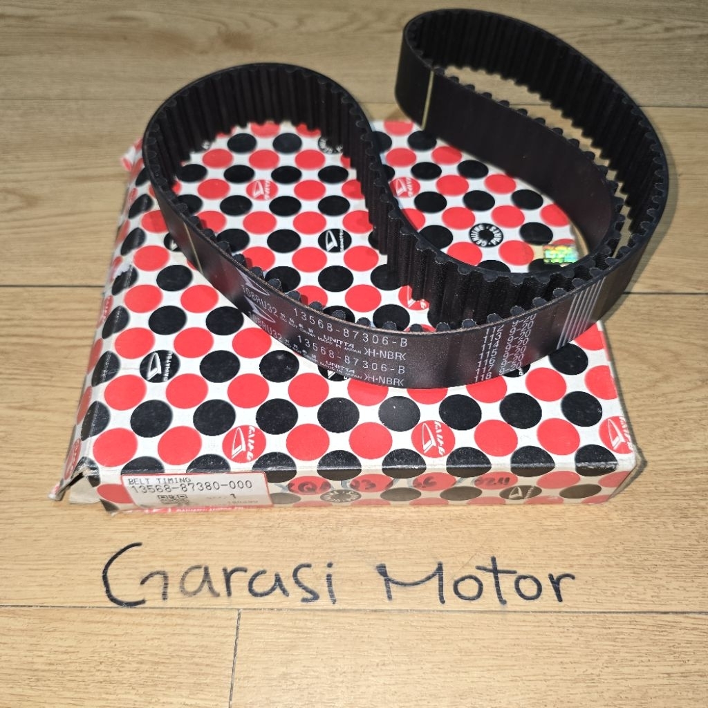 Jual TIMING BELT SABUK TIMING mobil Taft GT F-70 13568-87380-000 ORI ...