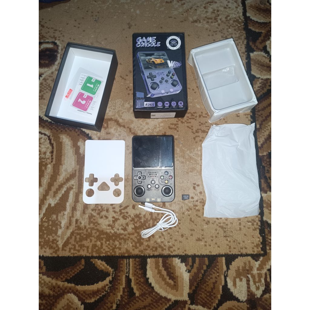 Jual R36S Retro Console PSP/PS1/NDS/Anbernic 64GB Ex Review Ungu (Harga ...