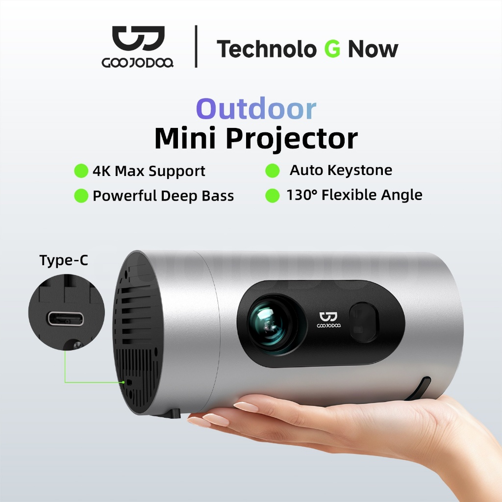 Jual Goojodoq 2026 NEW PROYEKTOR ANDROID13 4K WIFI Bluetooth ...