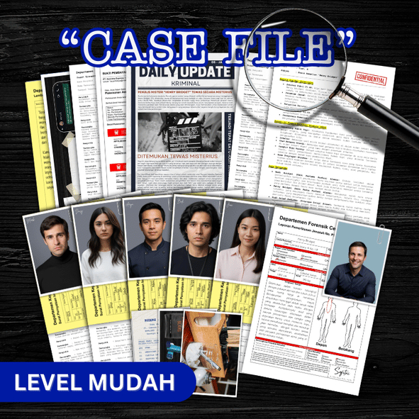 Jual [Case #001] Unsolved Case File Indonesia & English "Kematian ...