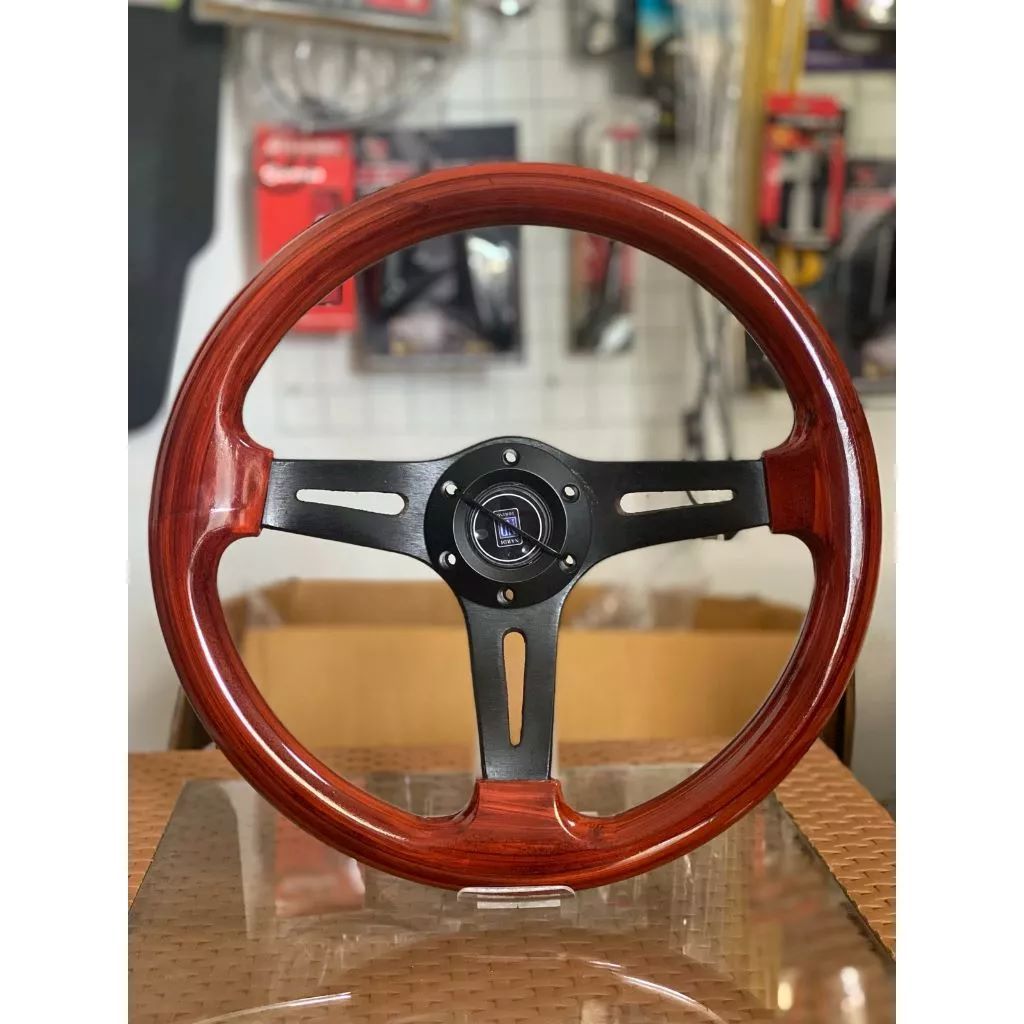 Jual STIR MOBIL RACING NARDI WOOD KAYU JATI KLASIK CLASSIC UNIVERSAL ...