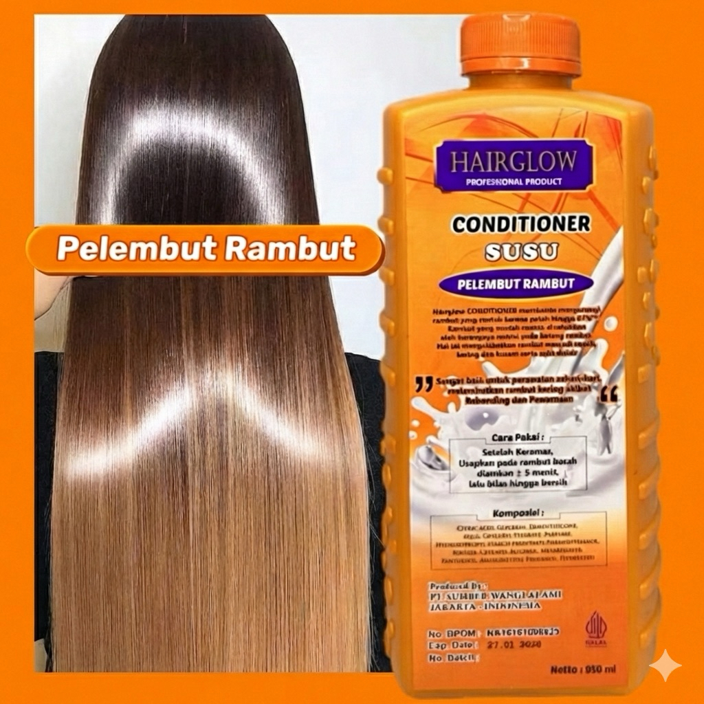 Jual Hair Glow Conditioner Ukuran Besar / Hair Care Routine untuk ...