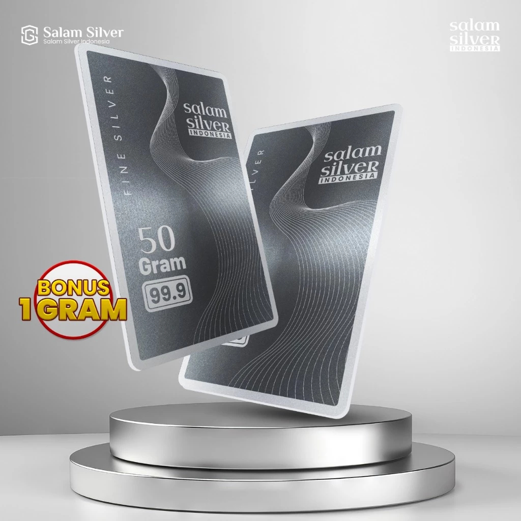 Jual Perak Silver 50-10 gr 99.9 - SALAM SILVER | Shopee Indonesia