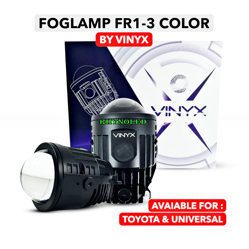 Jual VINYX - ORIGINAL LAMPU BILED FOGLAMP VINYX FR1 140 WATT ADA KIPAS ...