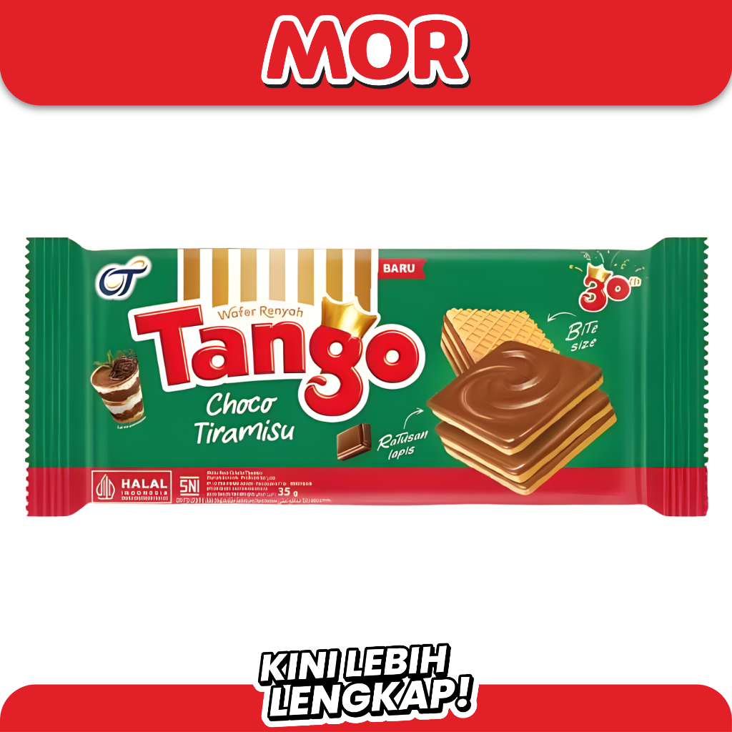 Jual TANGO Wafer Choco Tiramisu 35gr - Biskuit Wafer Coklat Tiramisu ...