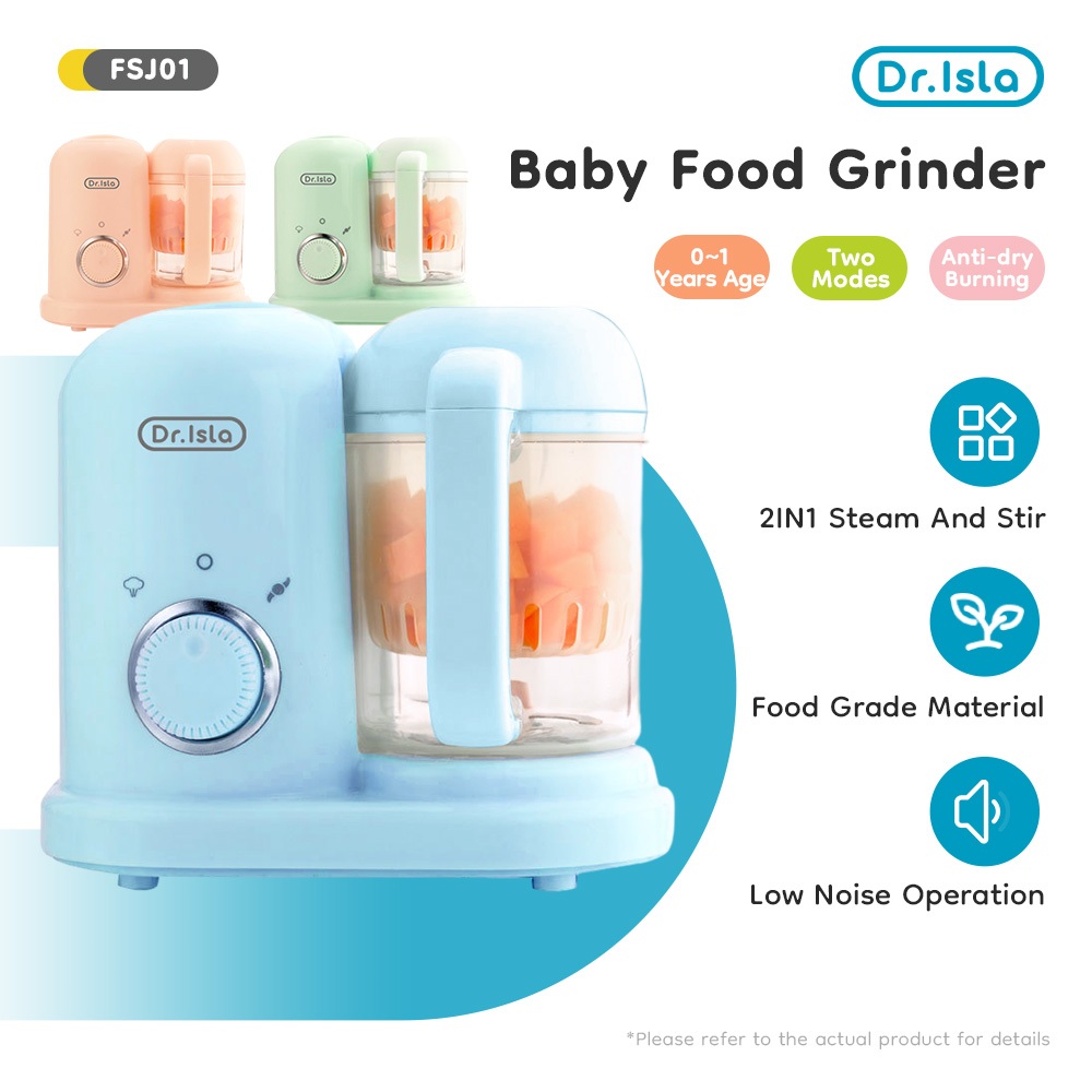 Jual Dr.isla Food Processor Bayi Alat MPASI Baby Safe Blender Mpasi ...