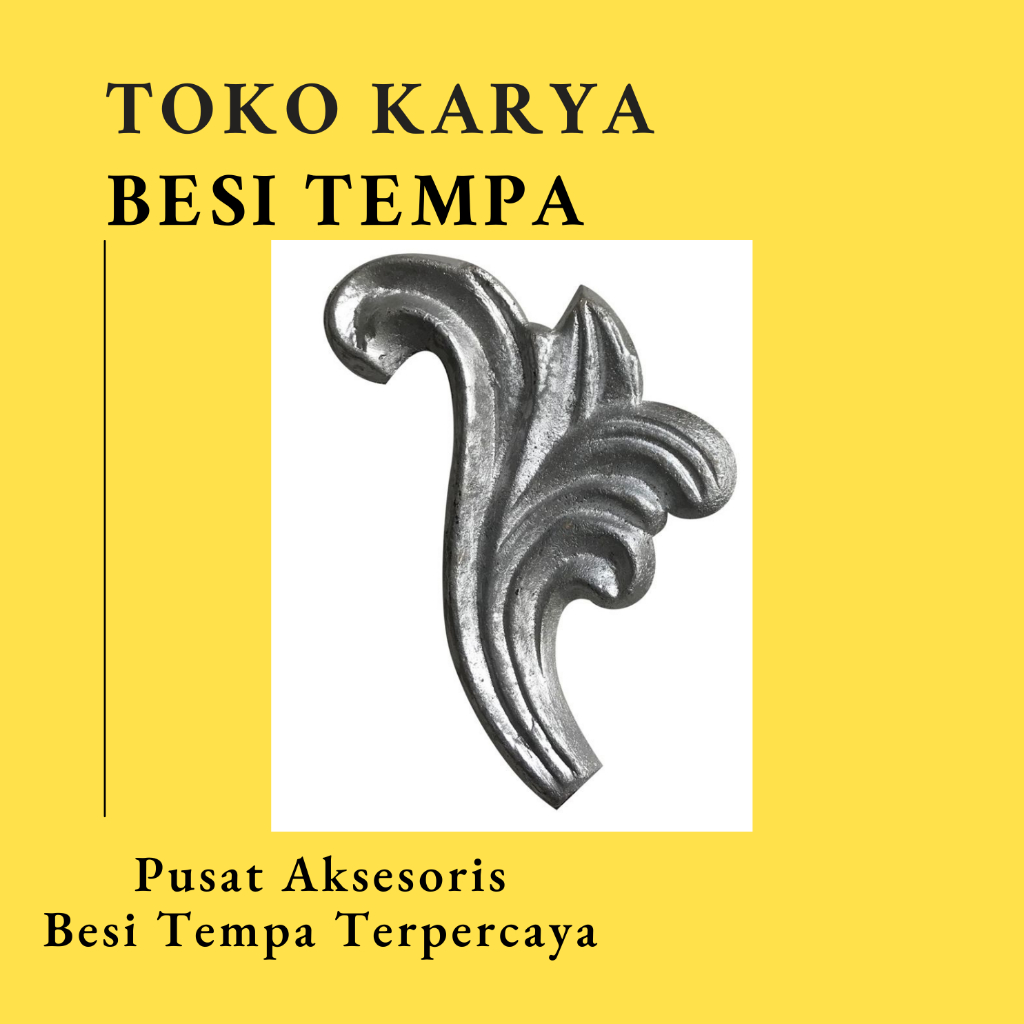 Jual Ornamen Pagar Besi Leaf 129 / Aksesoris Pagar Besi dan Tralis ...