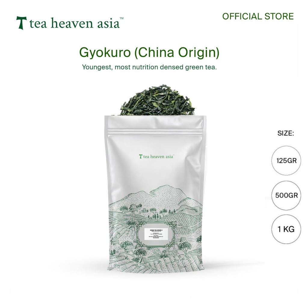 Jual Tea Heaven Gyokuro Grade China Origin | Shopee Indonesia
