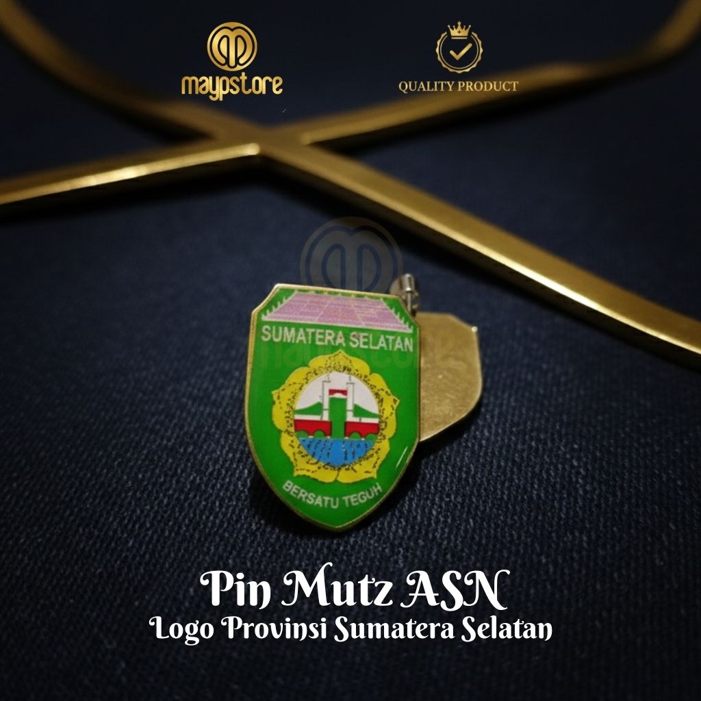 Jual Pin Mutz Lambang Provinsi Sumatera Selatan | Pin Logo Sumatera ...