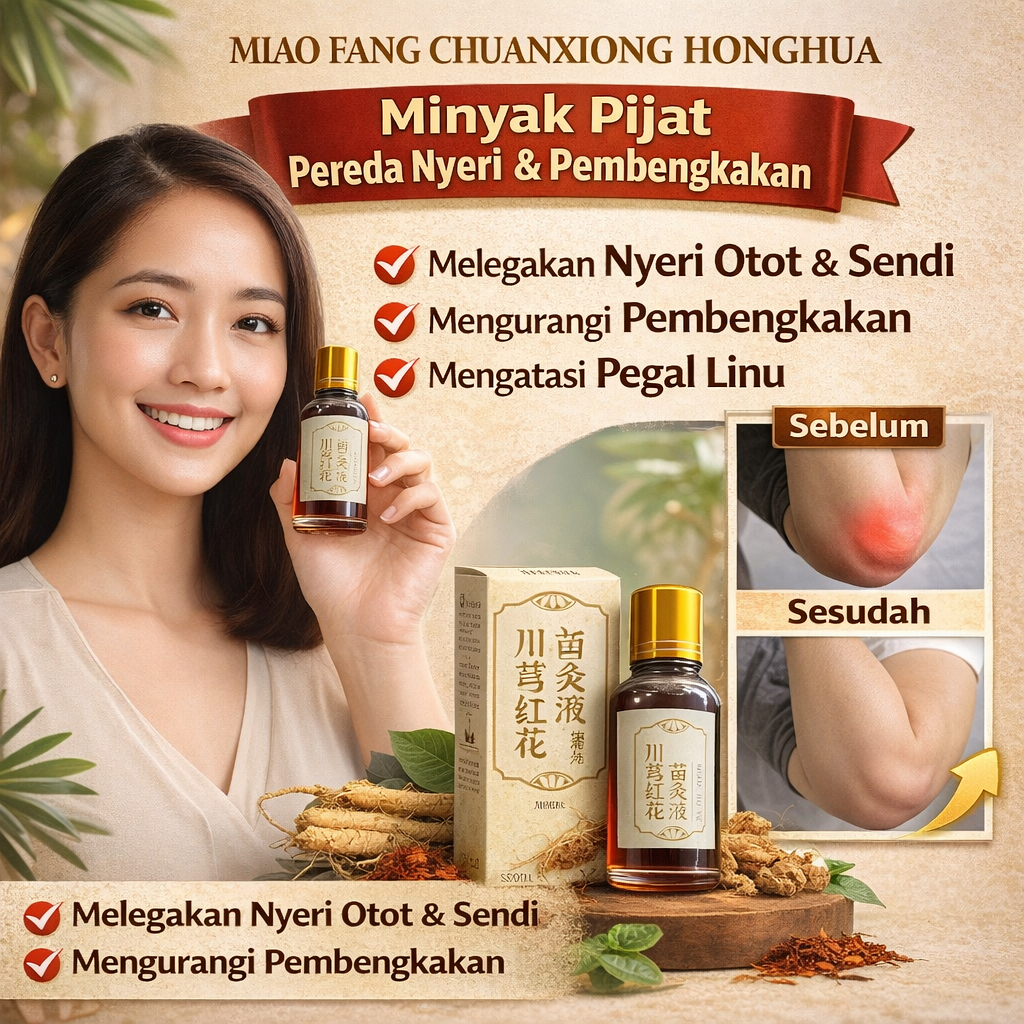 Jual Pengiriman 24 jam Gout Joint Medicated Oil/ Pereda Nyeri Otot ...