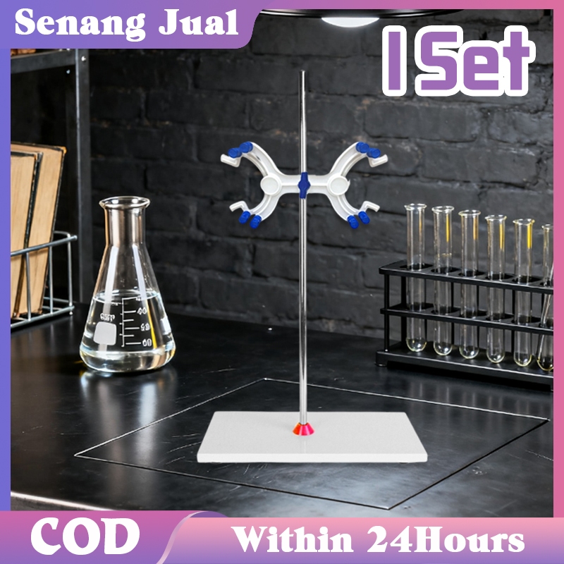 Jual Statif Batang Klem Buret Statif Dan Klem Universal Tiang Alat ...