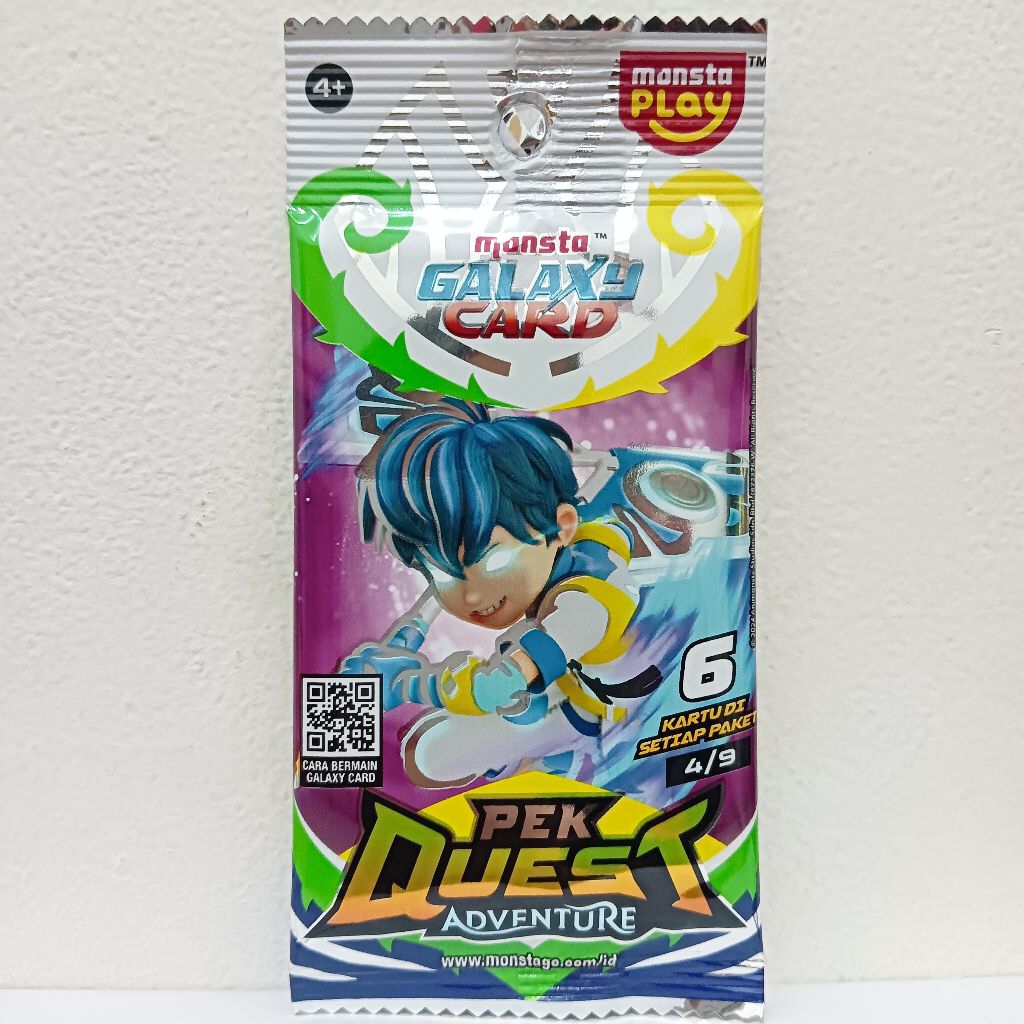 Jual Kartu Boboiboy Monsta Galaxy Card Pek Quest Adventure 4/9 SR ...