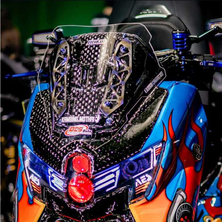 Jual VISOR CEPER/CYBORG NMAX TURBO/NEO"S DENGAN PEMANIS GARNIS | Shopee ...