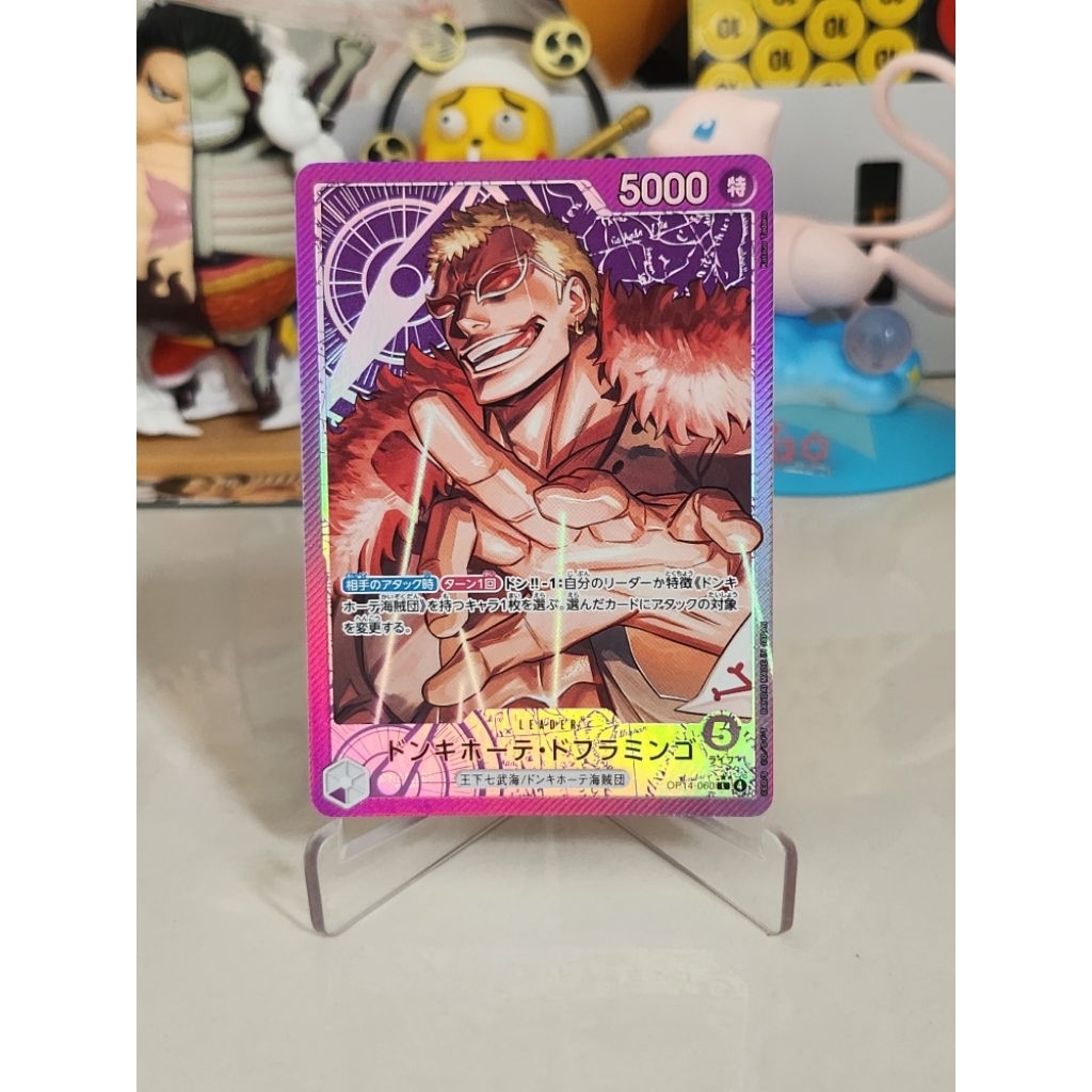 Jual Donquixote Doflamingo [Alternate Art] OP14-060 Kartu/Card One ...