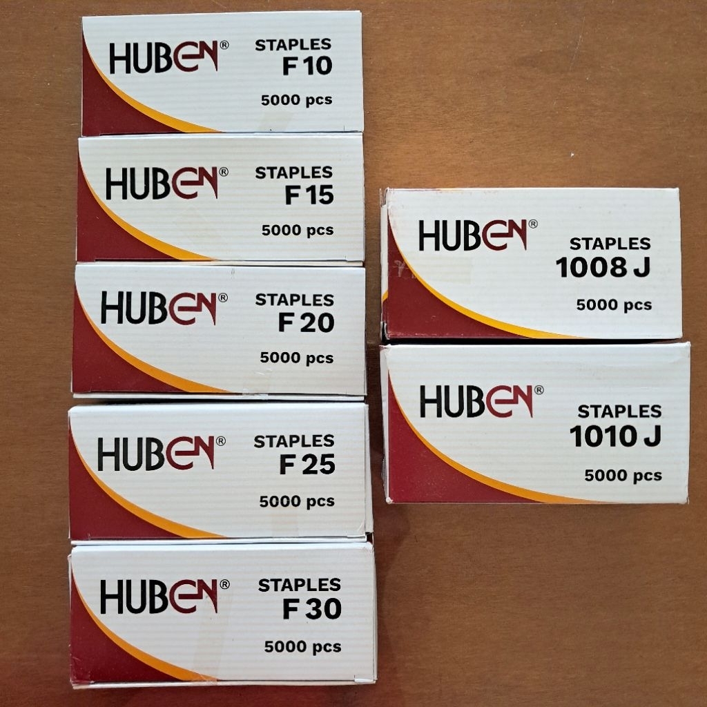 Jual HUBEN Staples F10 F15 F20 F25 F30 1008J 1010J Isi Paku Tembak ...