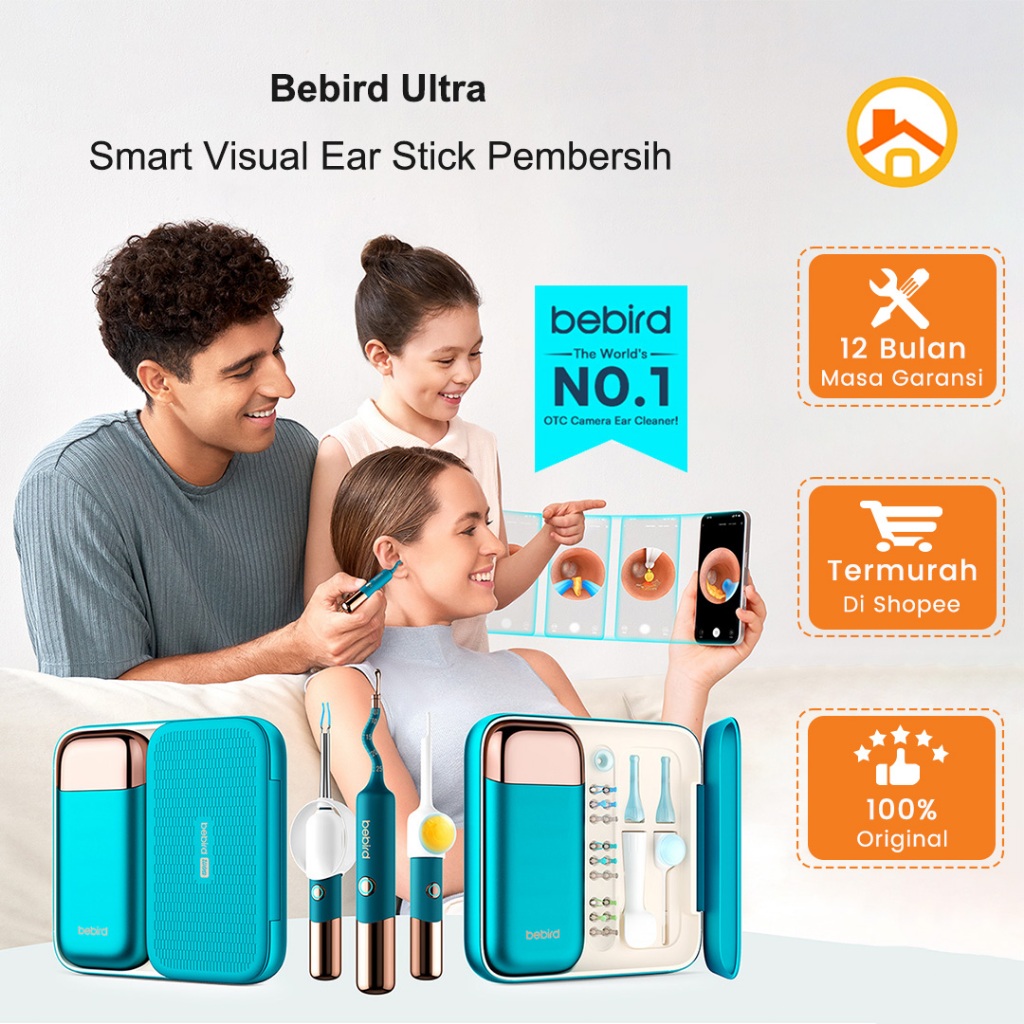 Jual Bebird Ultra Kamera Pembersih Telinga Cerdas Desain Ular Kameranya ...