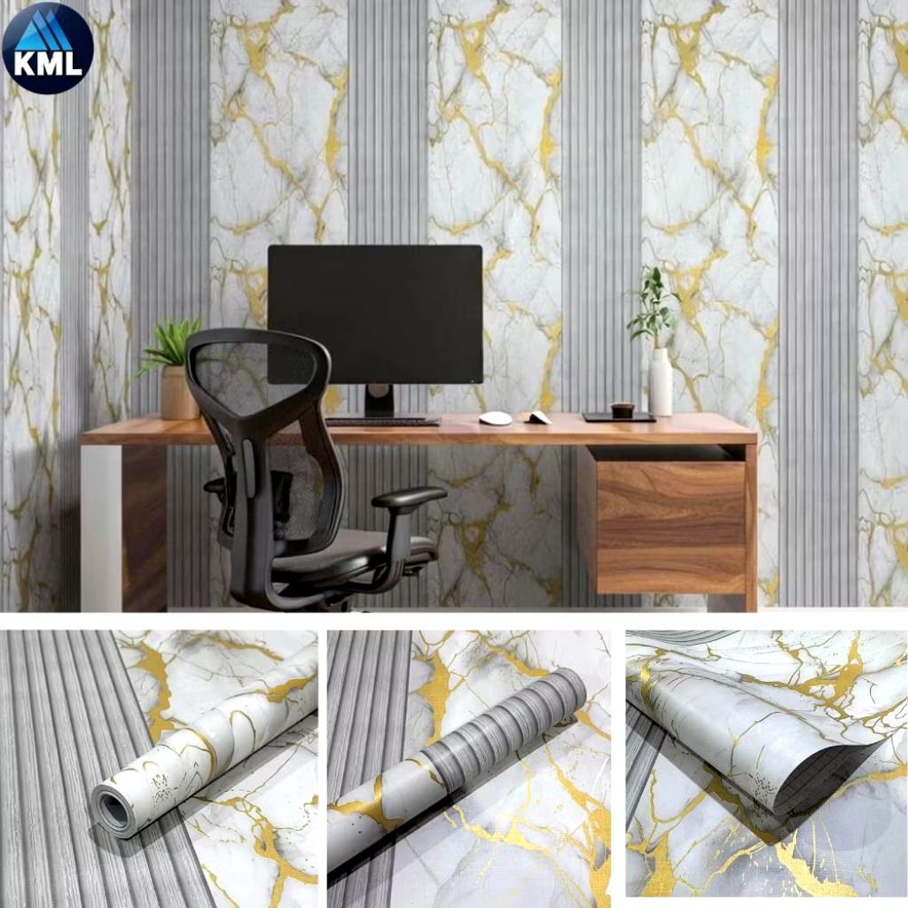 Jual WALLPAPER DINDING PANEL MODEREN PANJANG 4M X LEBAR 45CM | Shopee ...