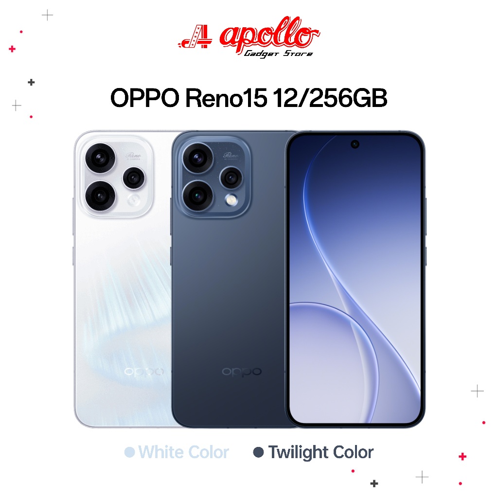 Jual Oppo Reno 15 5G 12/256GB Garansi Resmi Indonesia | Shopee Indonesia