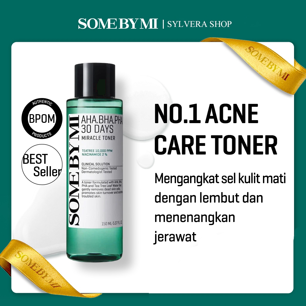 Jual SOME BY MI AHA BHA PHA 30 Days Miracle Toner 150ML SOMEBYMI Toner ...