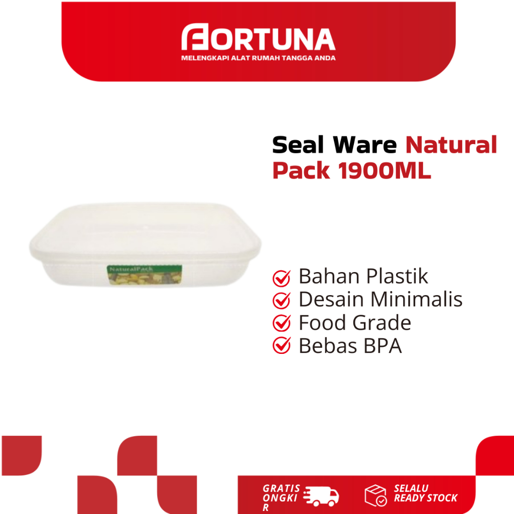 Jual Seal Ware Natural Pack 1900ML | Shopee Indonesia