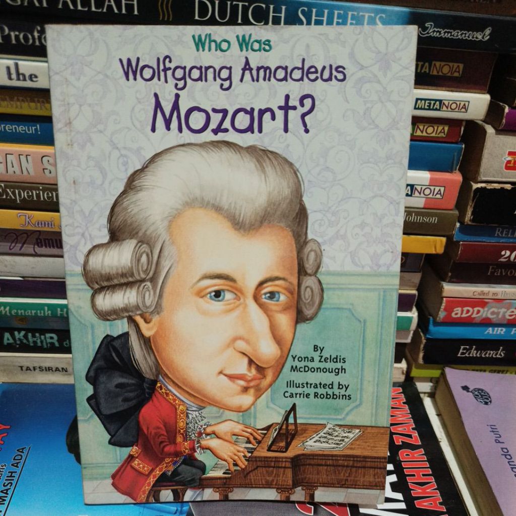Jual Buku who was Wolfgang Amadeus Mozart by Yona Zeldis McDonough ...