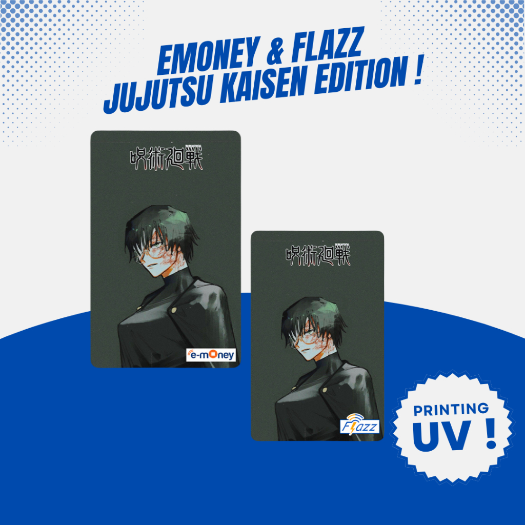 Jual Custom Emoney / Flazz Gen 2 Maki Zenin Jujutsu Kaisen - Kartu ...