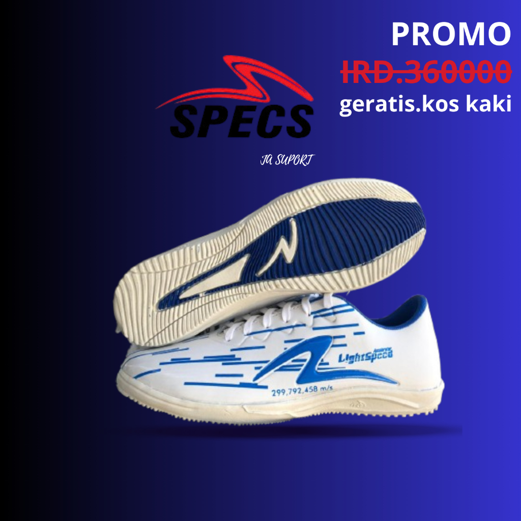 Jual Sepatu Futsal Specs LightSped Reborn Grade Original Anak Cod ...