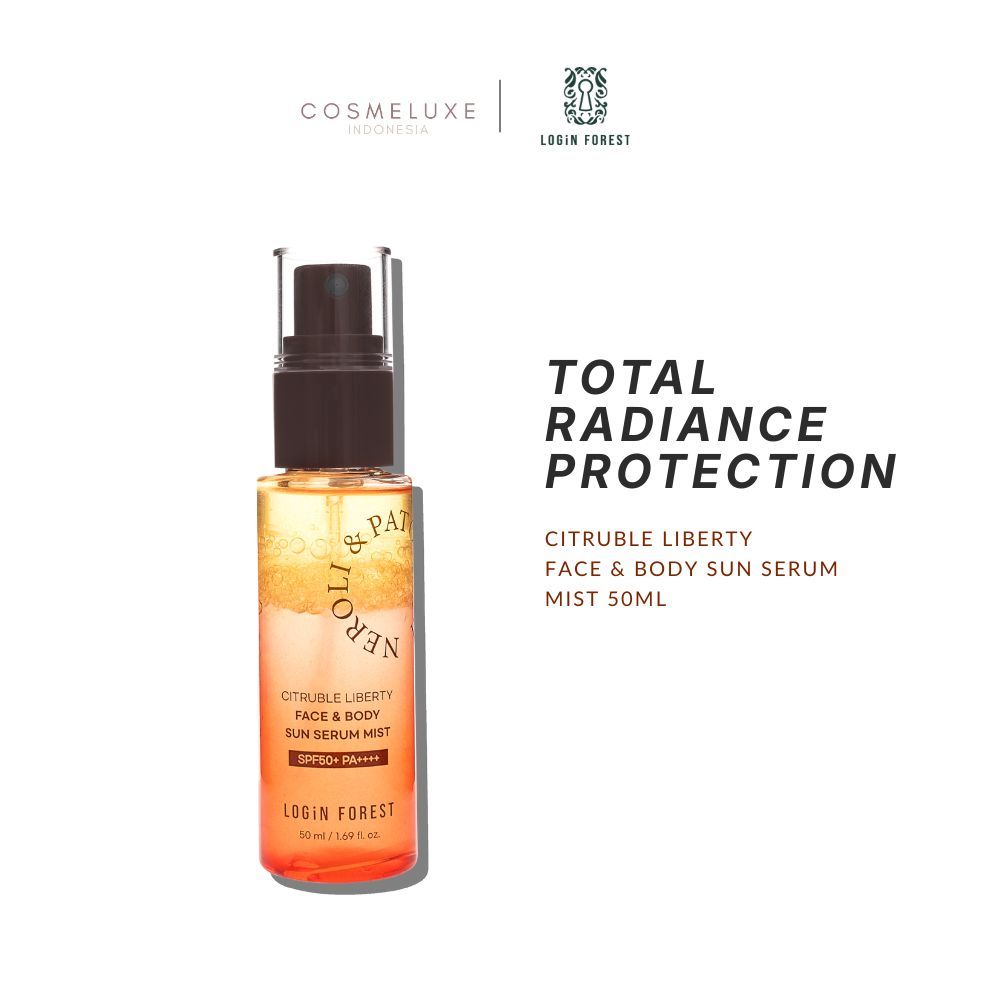 Jual Cosmeluxe - LOGIN FOREST Face Body Sun Mist SPF50+ | Sunscreen ...