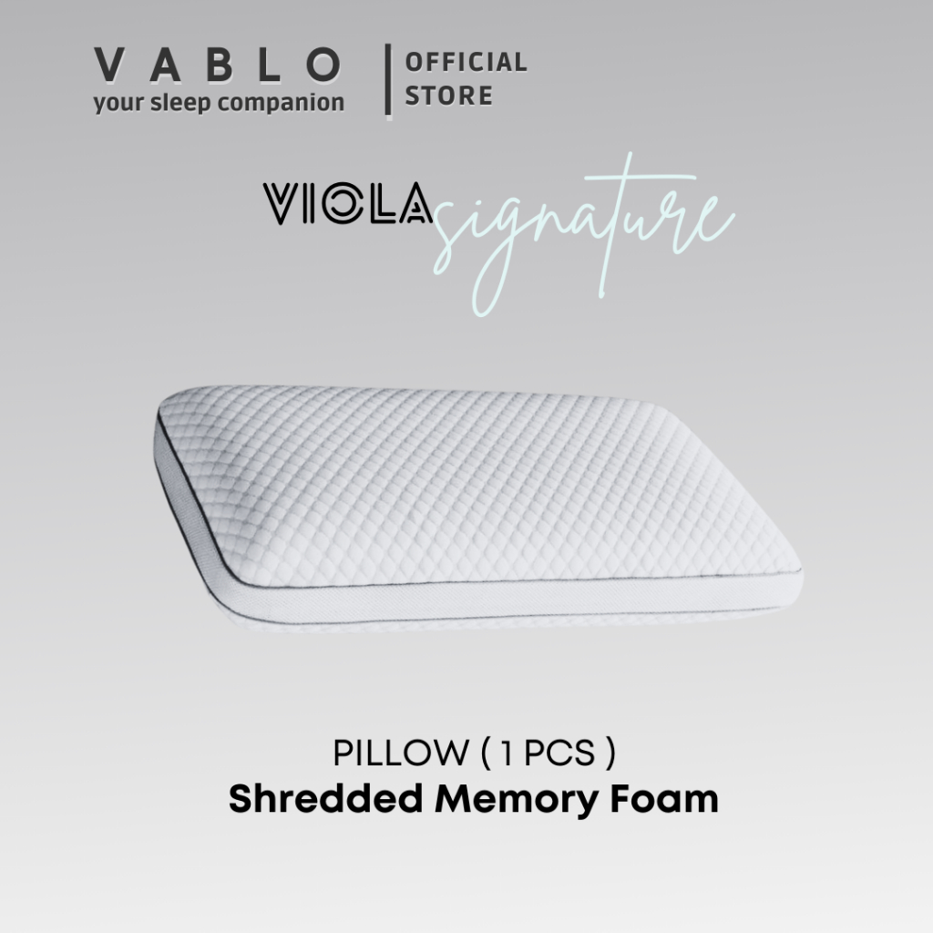 Jual Vablo Viola Signature Bantal Premium Hotel - Memory foam micro ...