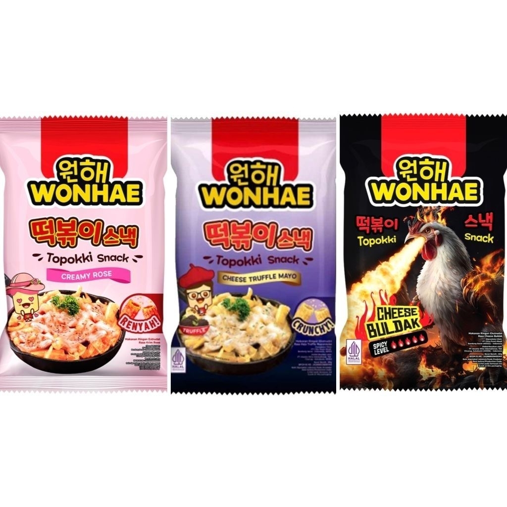 Jual Wonhae Topokki Snack Terlengkap & Harga Terbaru Mei 2026 | Shopee ...