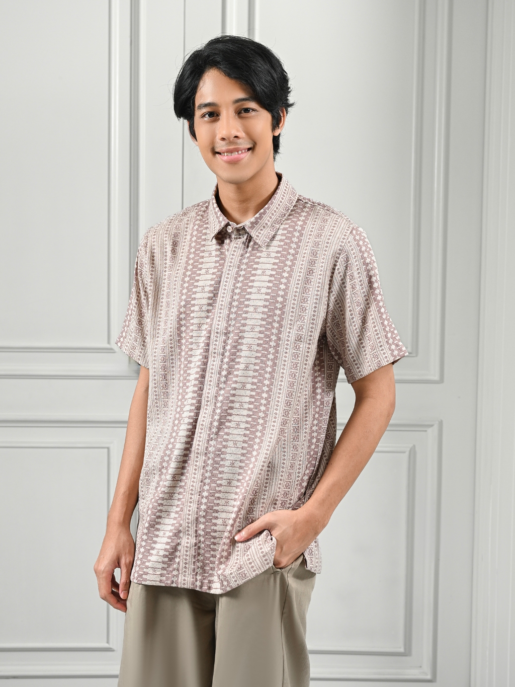 Jual KASEP MADANA SHIRT / KEMEJA PRIA / SARIMBIT LEBARAN / BAJU LEBARAN ...