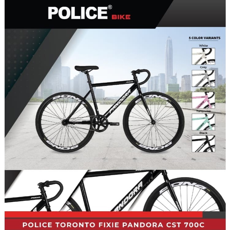 Jual Sepeda Fixie 700C Element police bike toronto fx Pandora CST new ...
