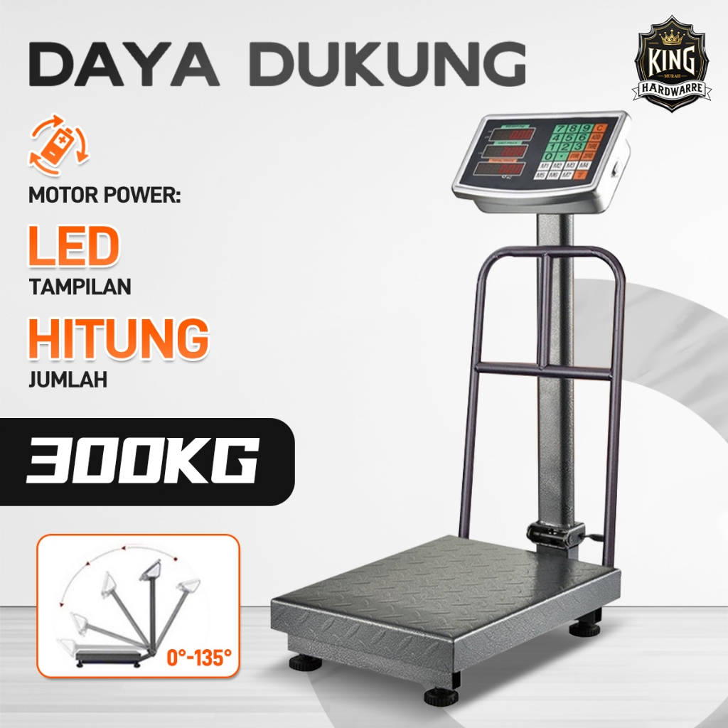 Jual Electronic platform scale Timbangan Duduk Digital Charger ...