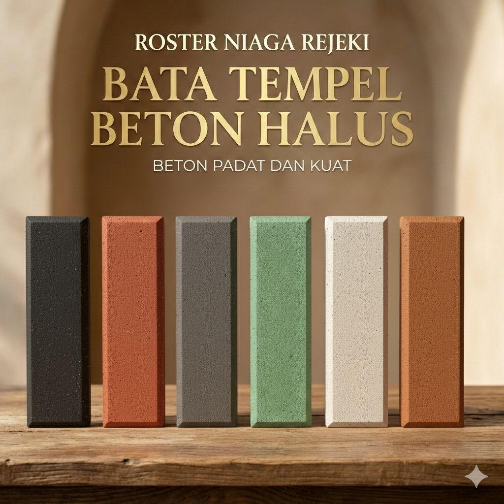 Jual Bata Tempel Bevel, Ukuran 24 x 7 x 1,5 Cm, Bata Homogen Beton ...
